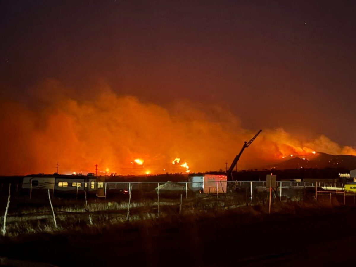 Goshen Canyon Fire burns 400 acres, at 0% containment | News, Sports ...